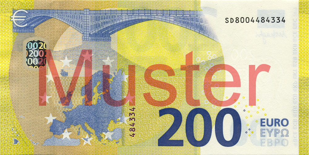 200 Euro Banknote Deutsche Bundesbank 200 Euro Banknote Deutsche Bundesbank