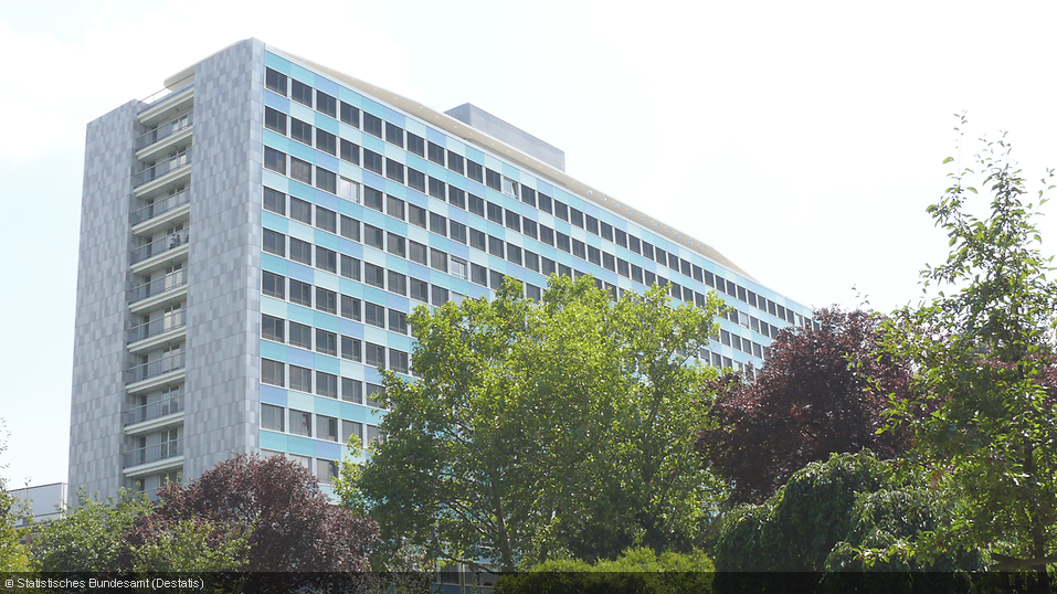 Destatis: Deutsches Bruttoinlandsprodukt sinkt 2023 um 0,3 Prozent ...